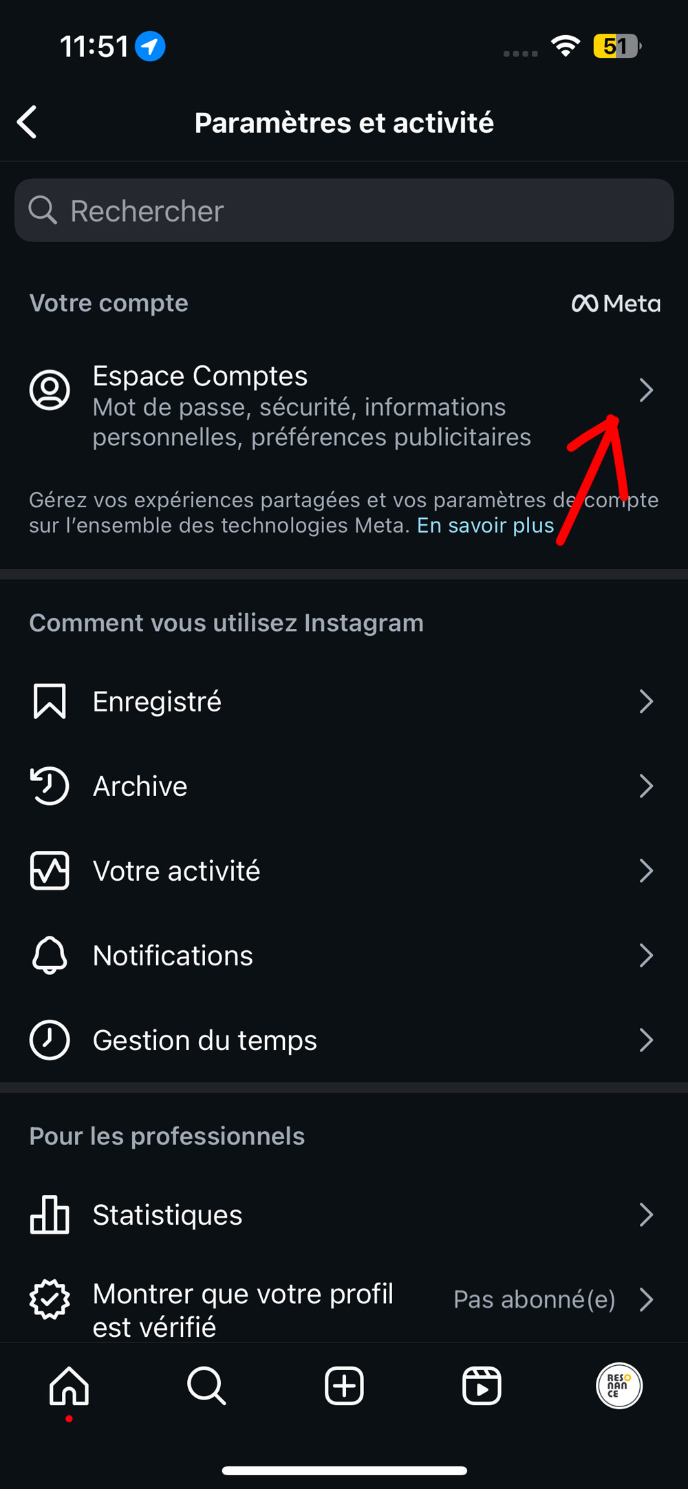 Sécuriser votre compte Instagram - authentification à 2 facteurs ...