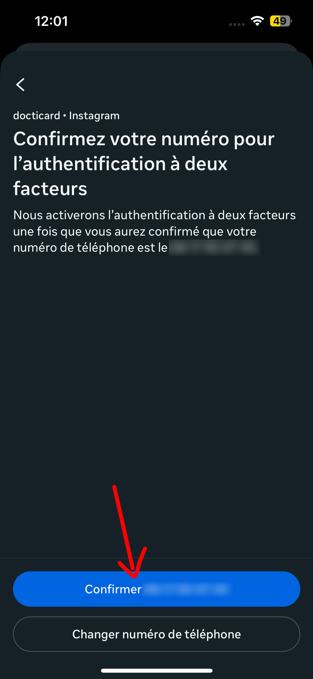 Sécuriser votre compte Instagram - authentification à 2 facteurs ...